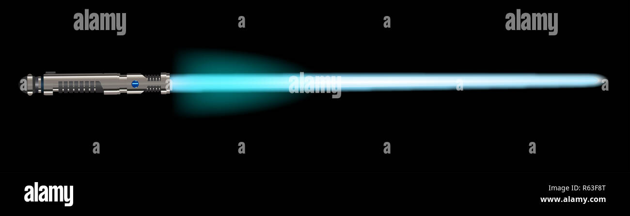 Blue Light Weapon Stock Photo - Alamy