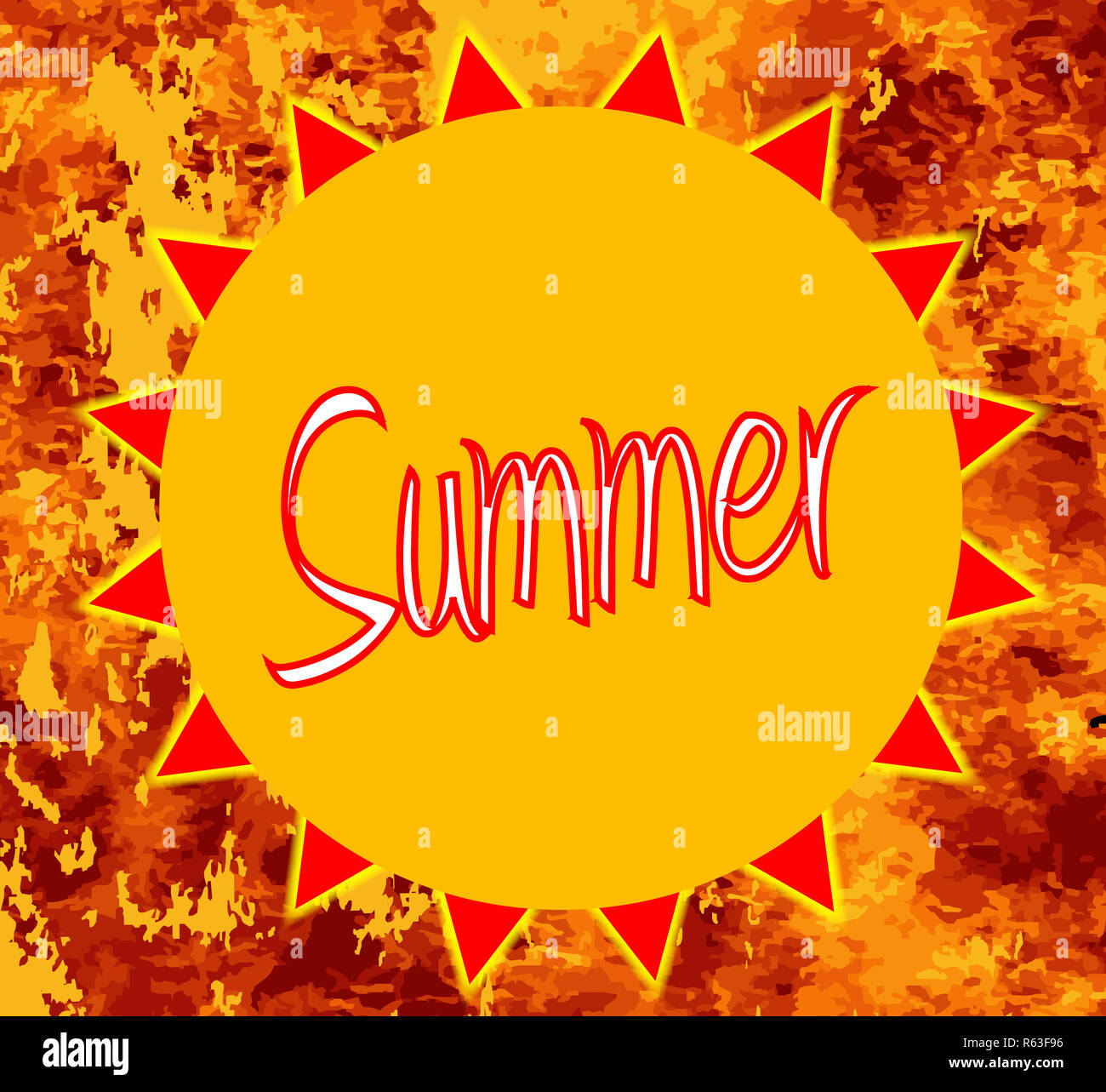 Summer Splash Badge Stock Photo - Alamy