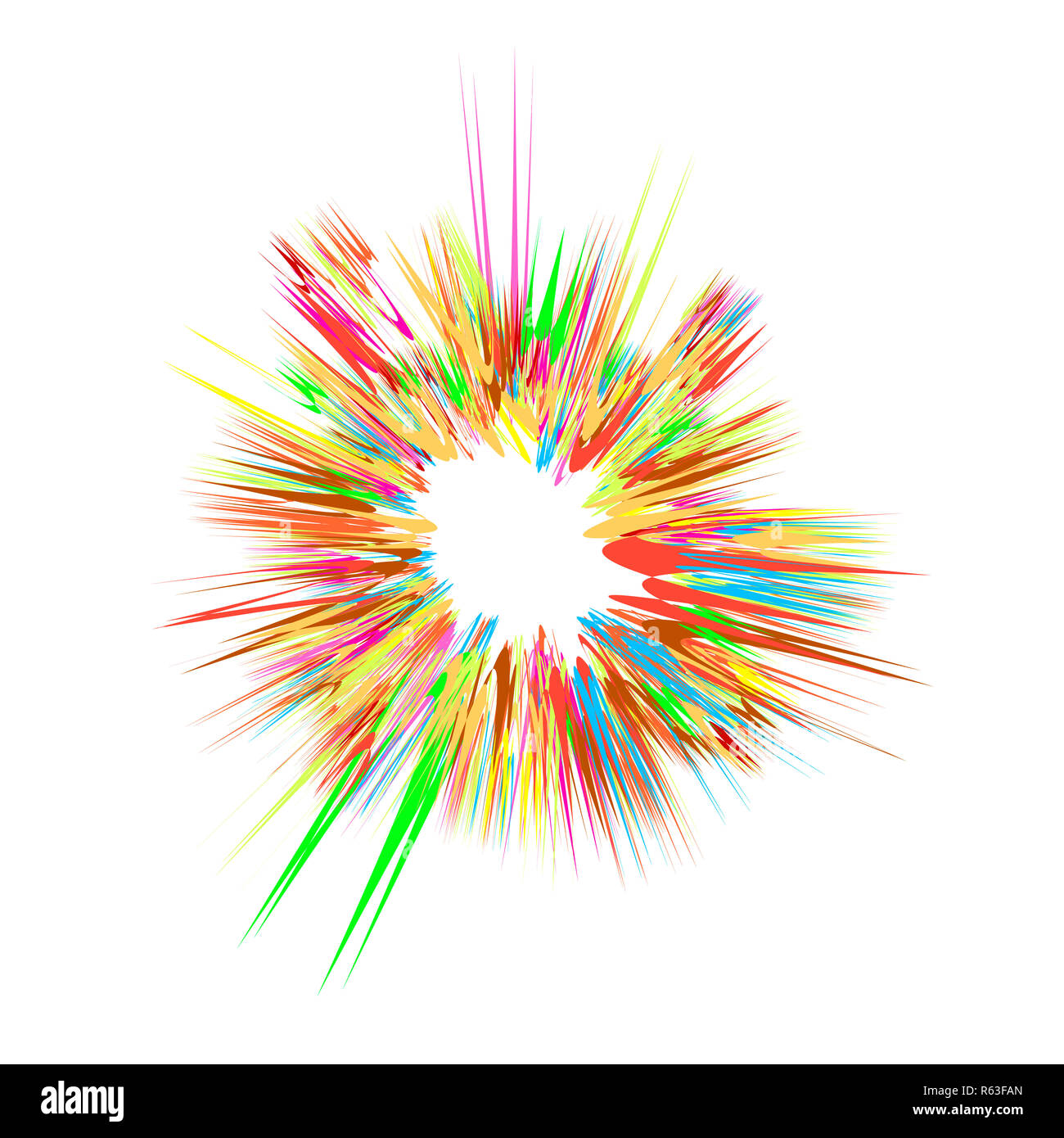 Explode Flash, Cartoon Explosion, Star Burst Stock Photo - Alamy