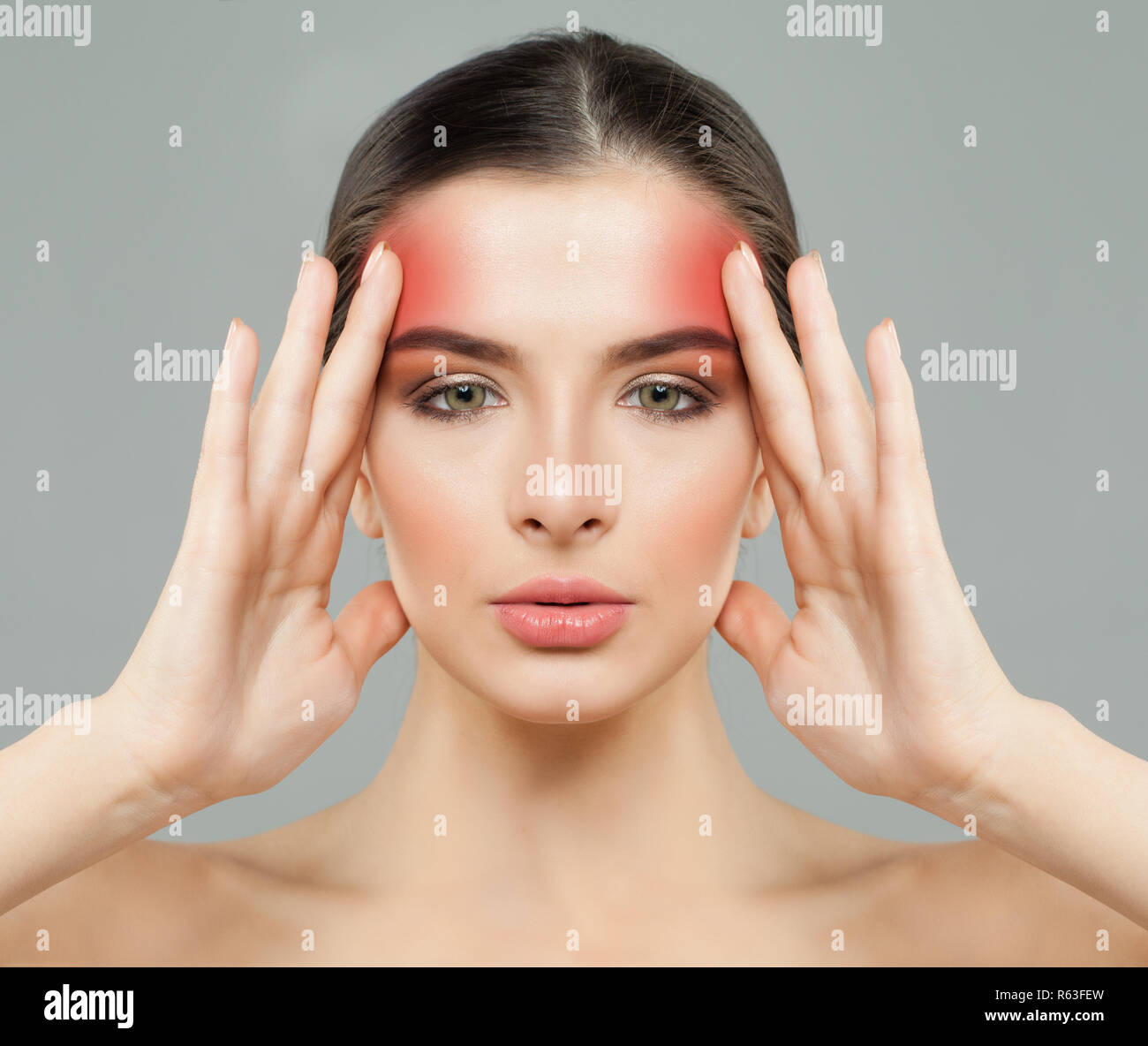 Woman head injury hi-res stock photography and images - Alamy
