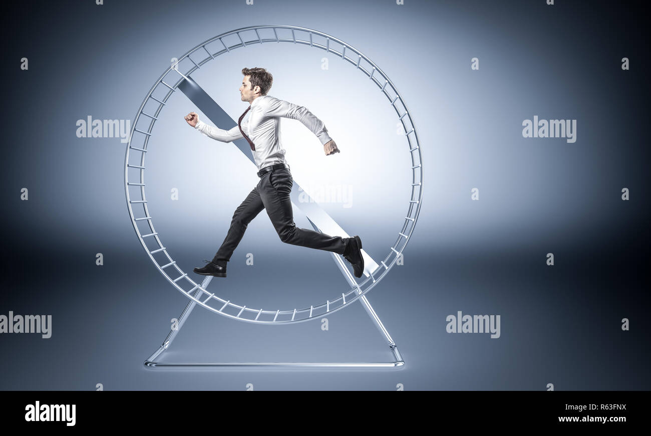 Hamster wheel work hi-res stock photography and images - Alamy