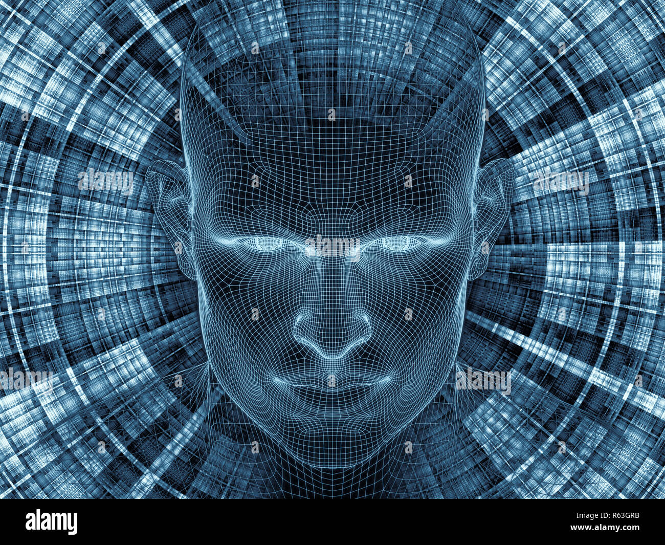 Illusion of Digital Identity Stock Photo - Alamy