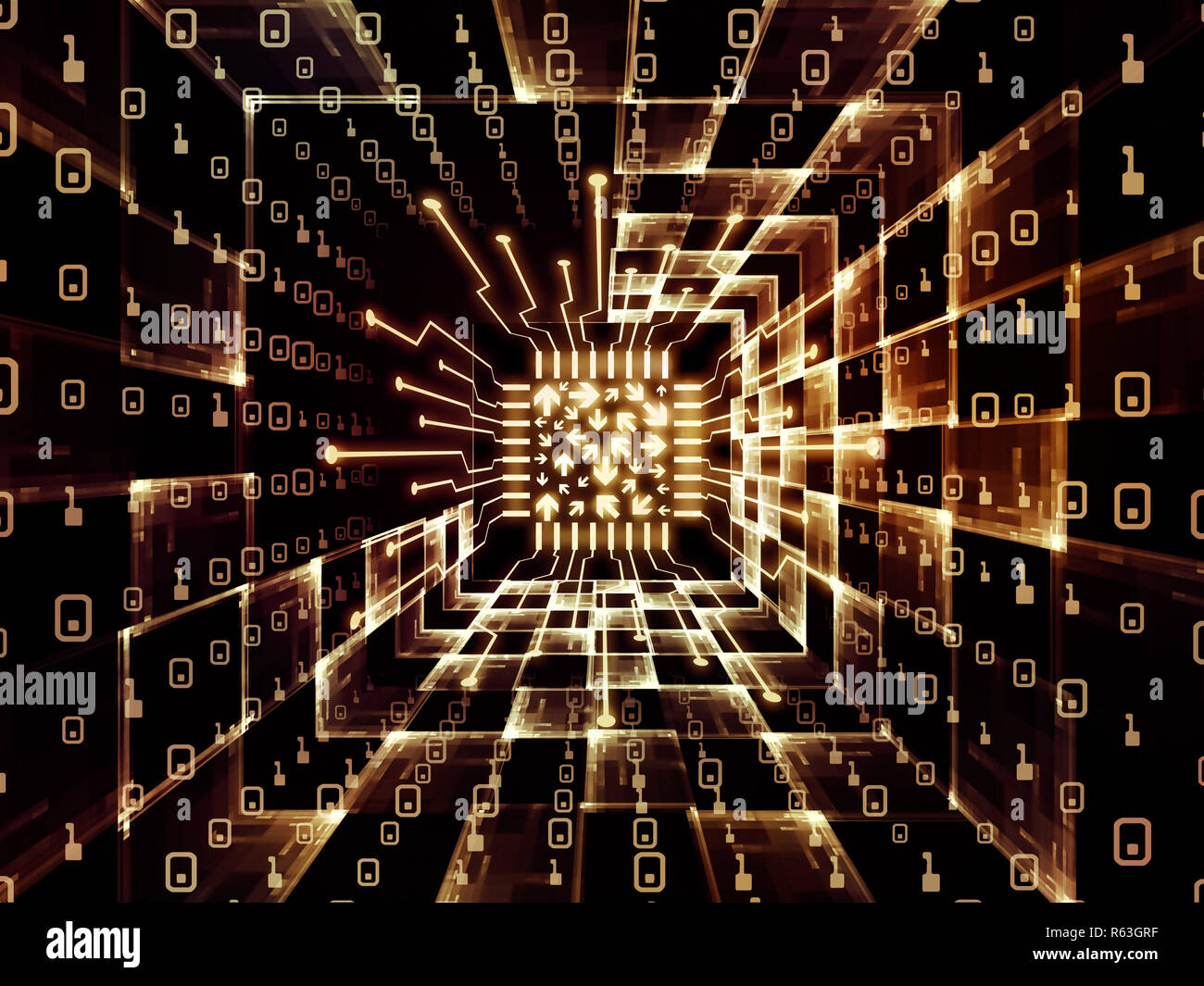 Speed of Digital Processor Stock Photo - Alamy