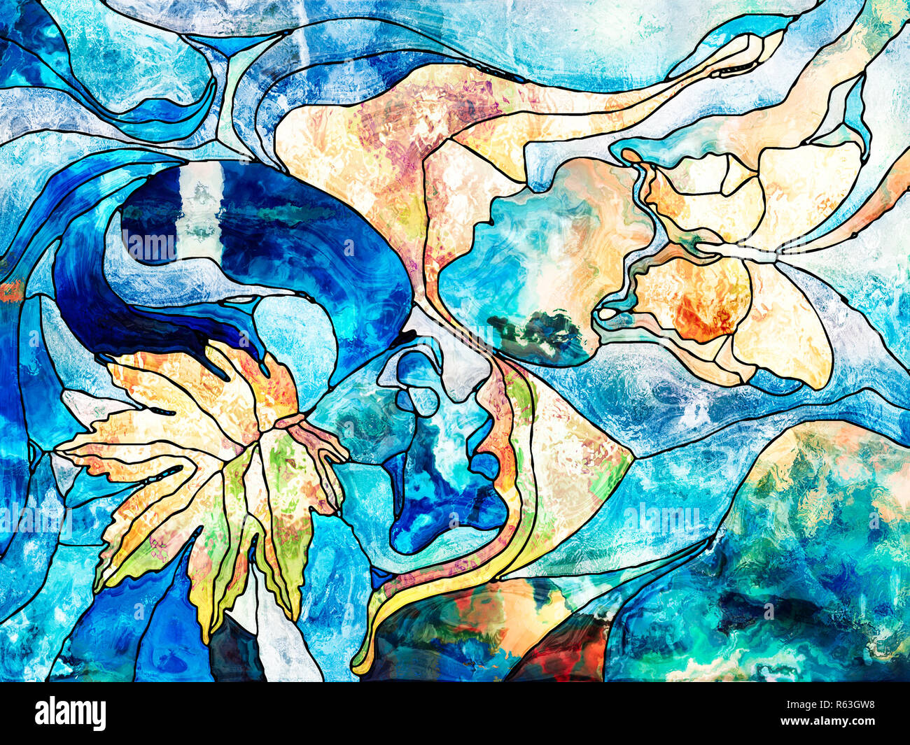 Fragmented petals hi-res stock photography and images - Alamy