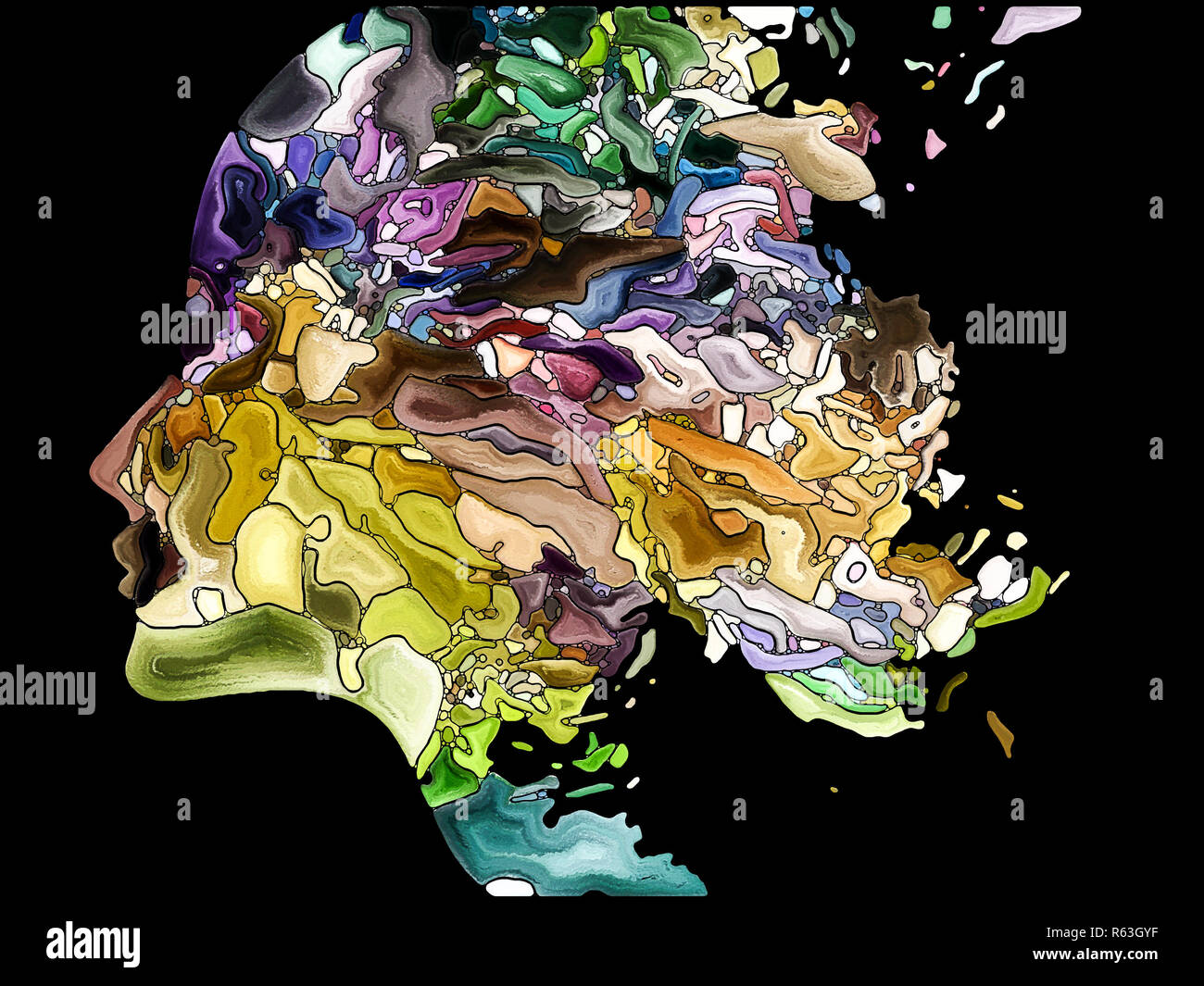 Beyond Self Fragmentation Stock Photo - Alamy