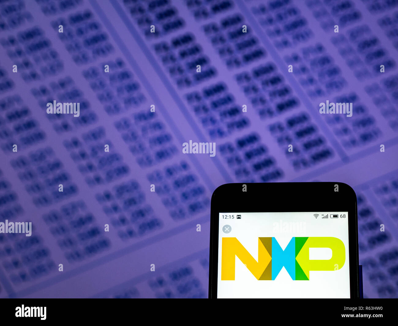 Nxp logo hi-res stock photography and images - Alamy