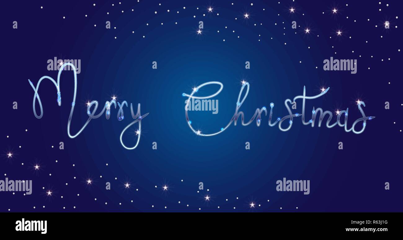 Merry bright phrase Stock Vector Images - Alamy