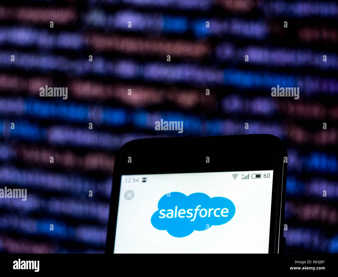 Salesforce com software hi-res stock photography and images - Alamy
