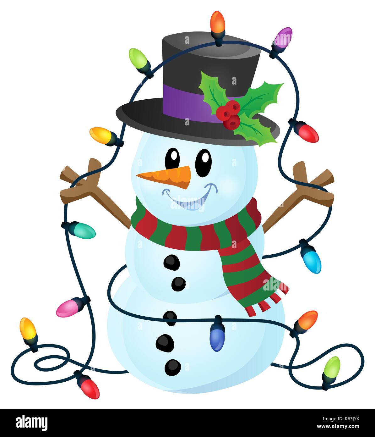 Light bulb christmas hat Cut Out Stock Images & Pictures - Alamy