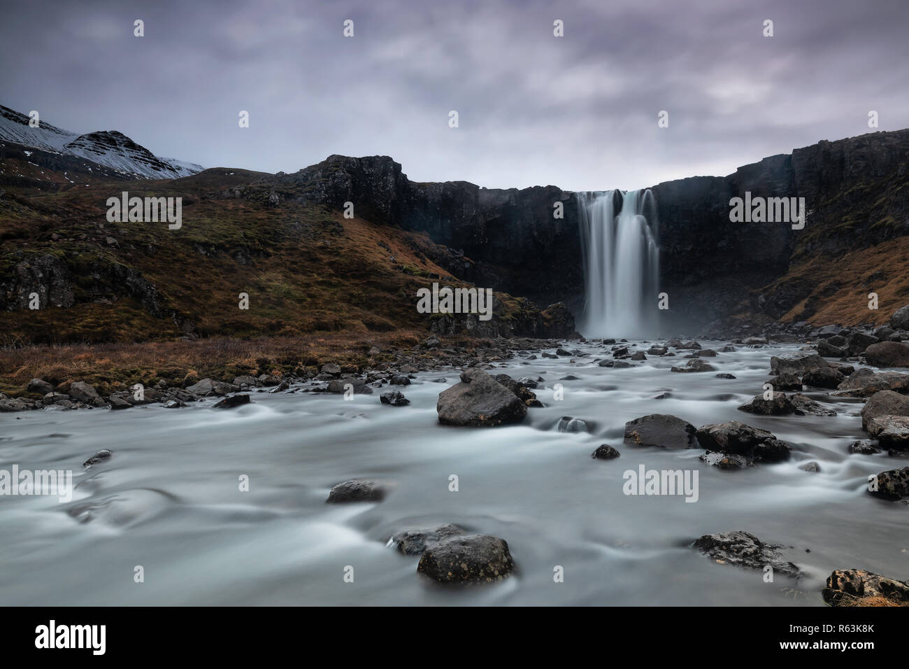 Valley of seydisfjordur hi-res stock photography and images - Alamy