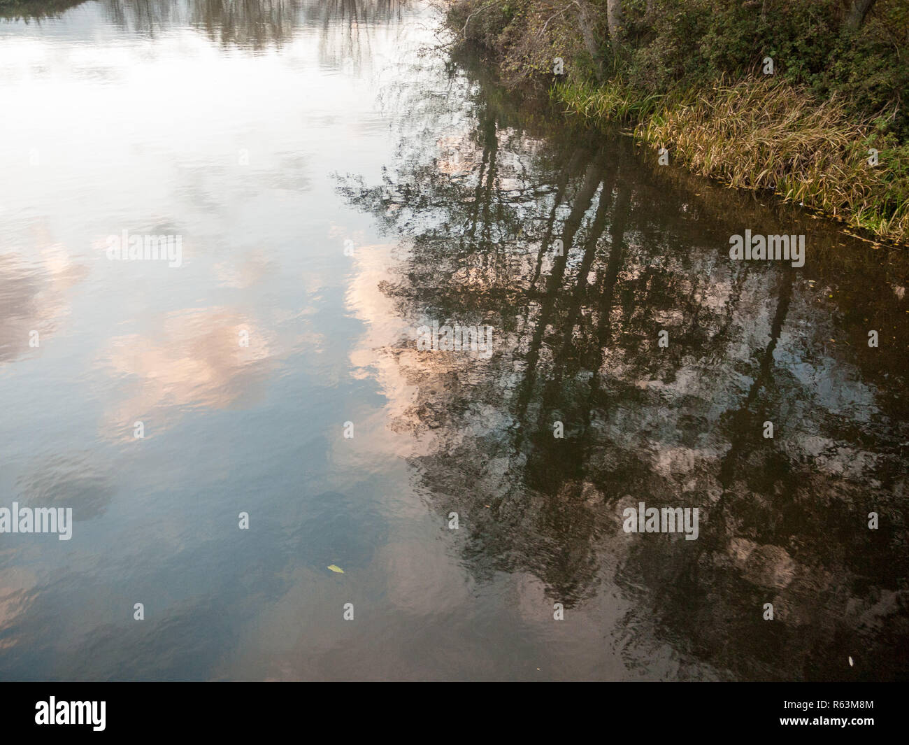 River channel smooth surface hi-res stock photography and images - Alamy