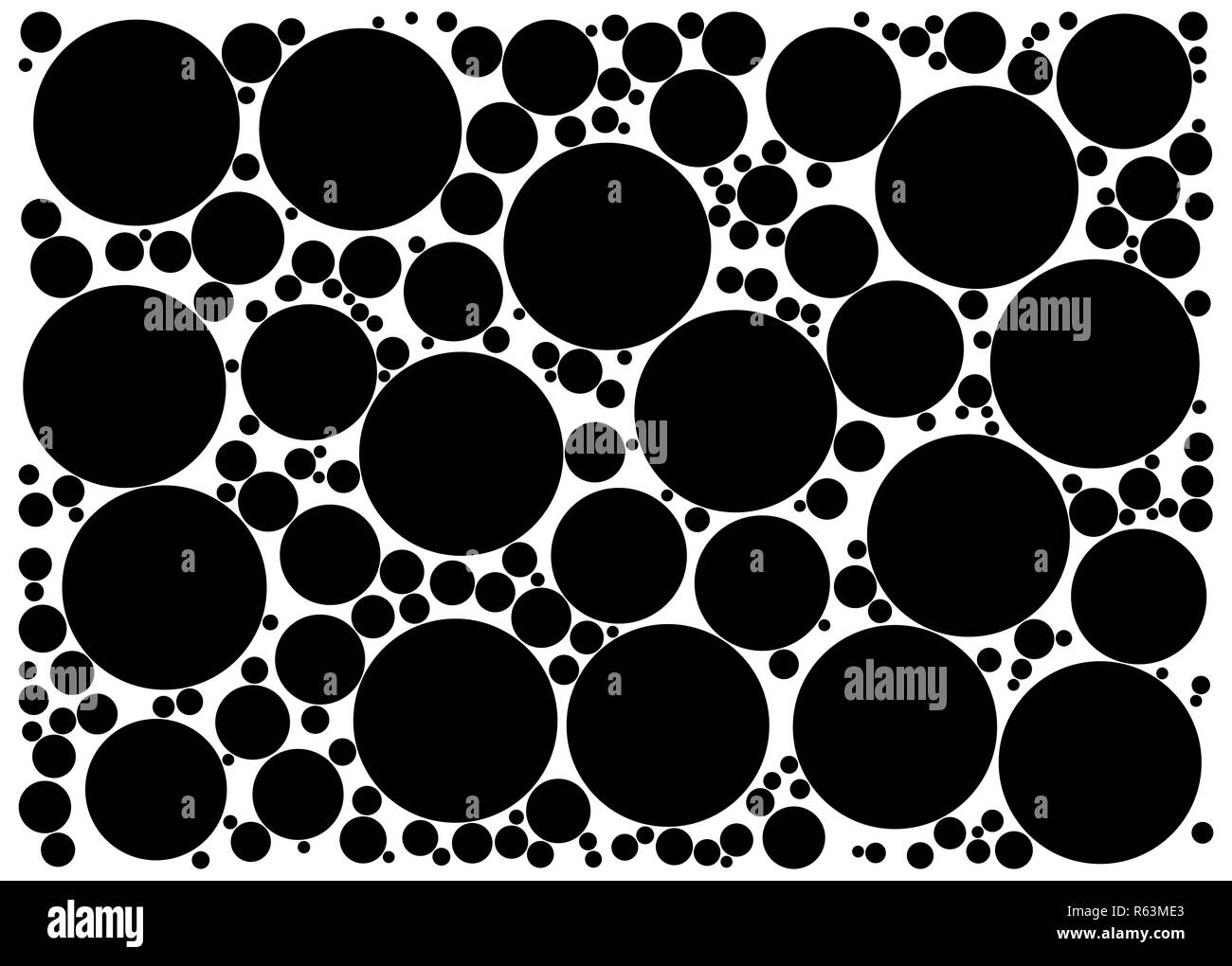 random dots on white background Stock Photo - Alamy