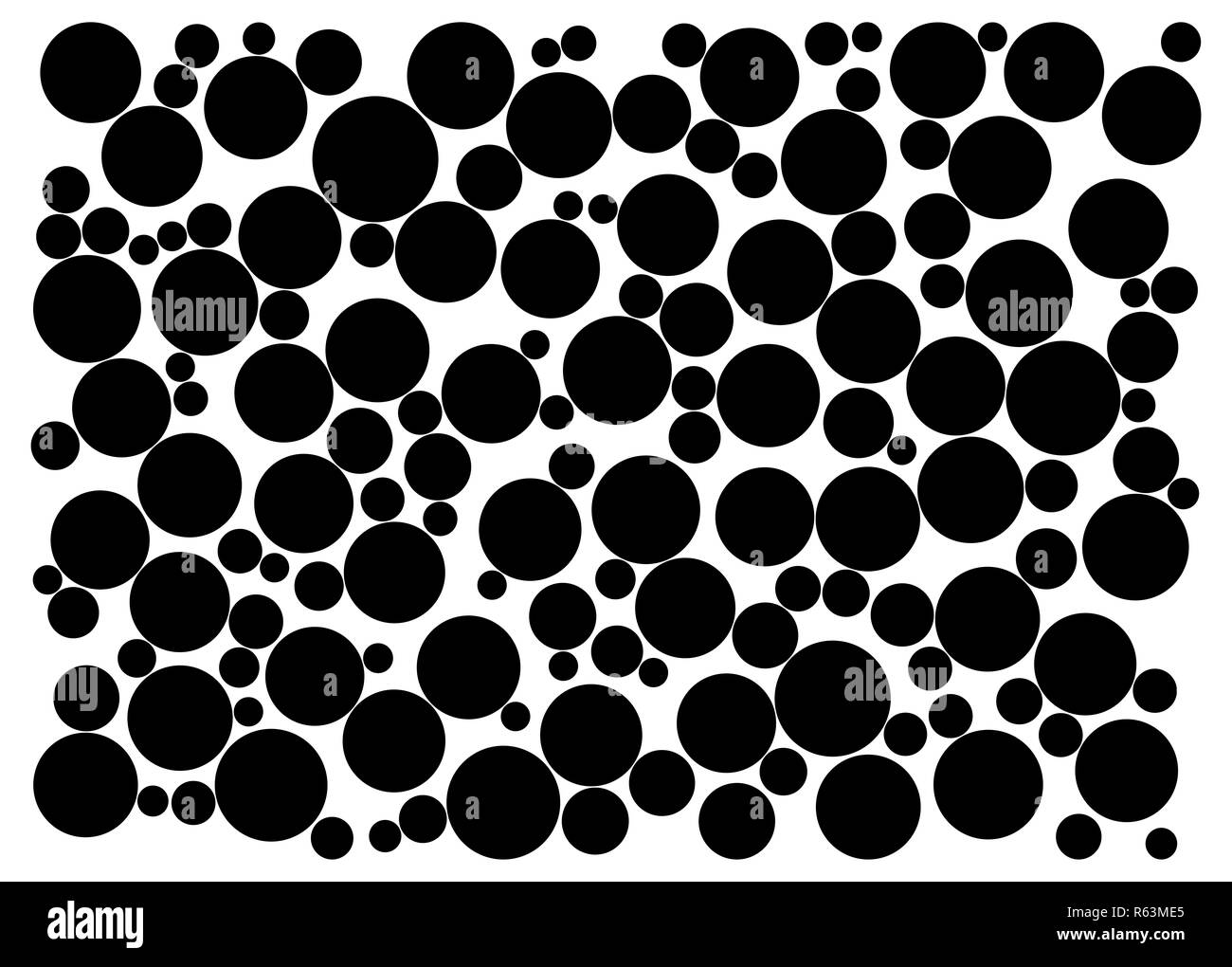 random dots on white background Stock Photo - Alamy