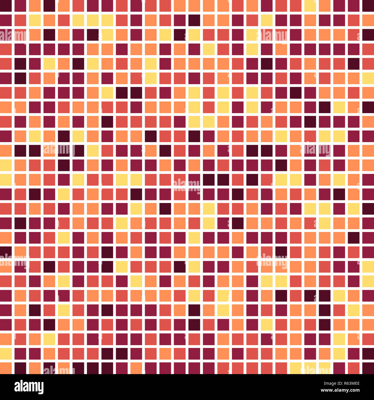 square mosaic color palette . color combo harmony Stock Photo - Alamy