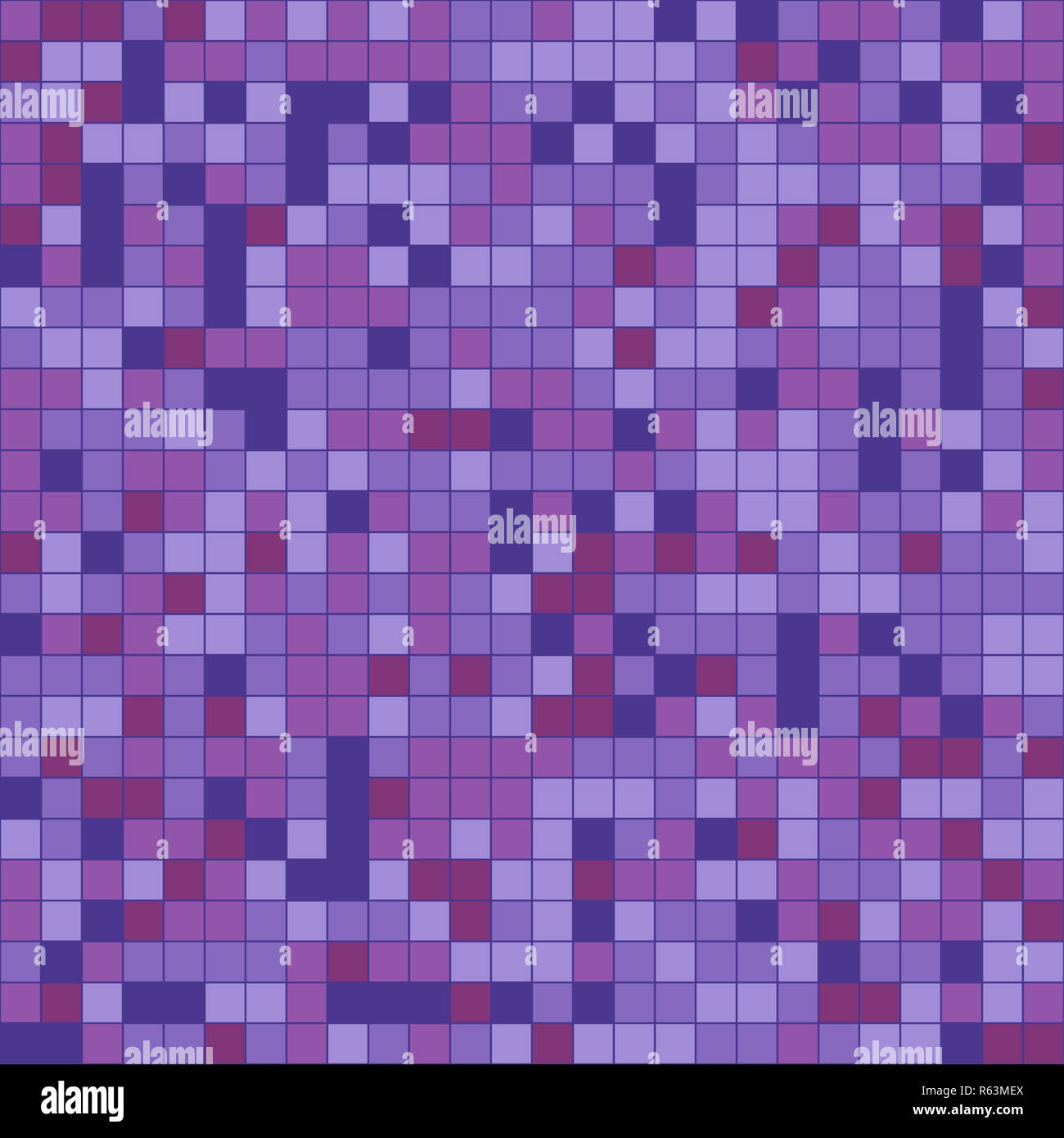 square mosaic color palette . color combo harmony Stock Photo - Alamy