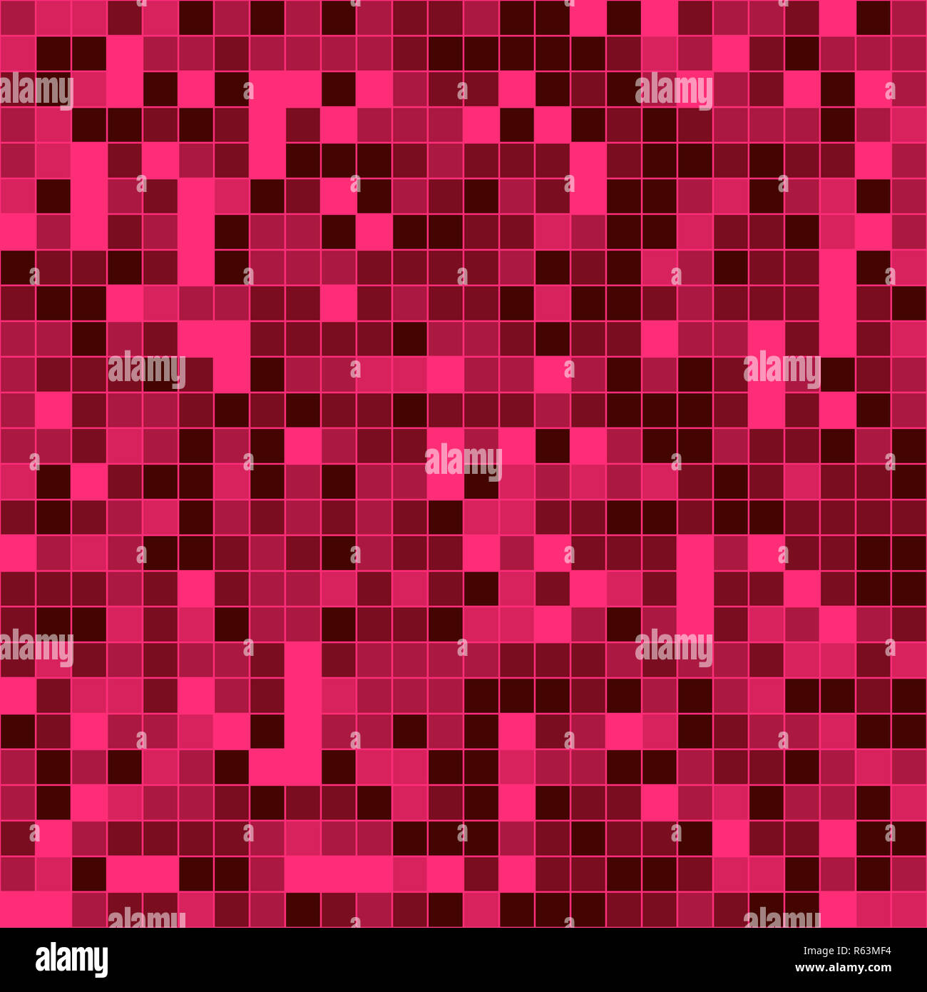 square mosaic color palette . color combo harmony Stock Photo - Alamy