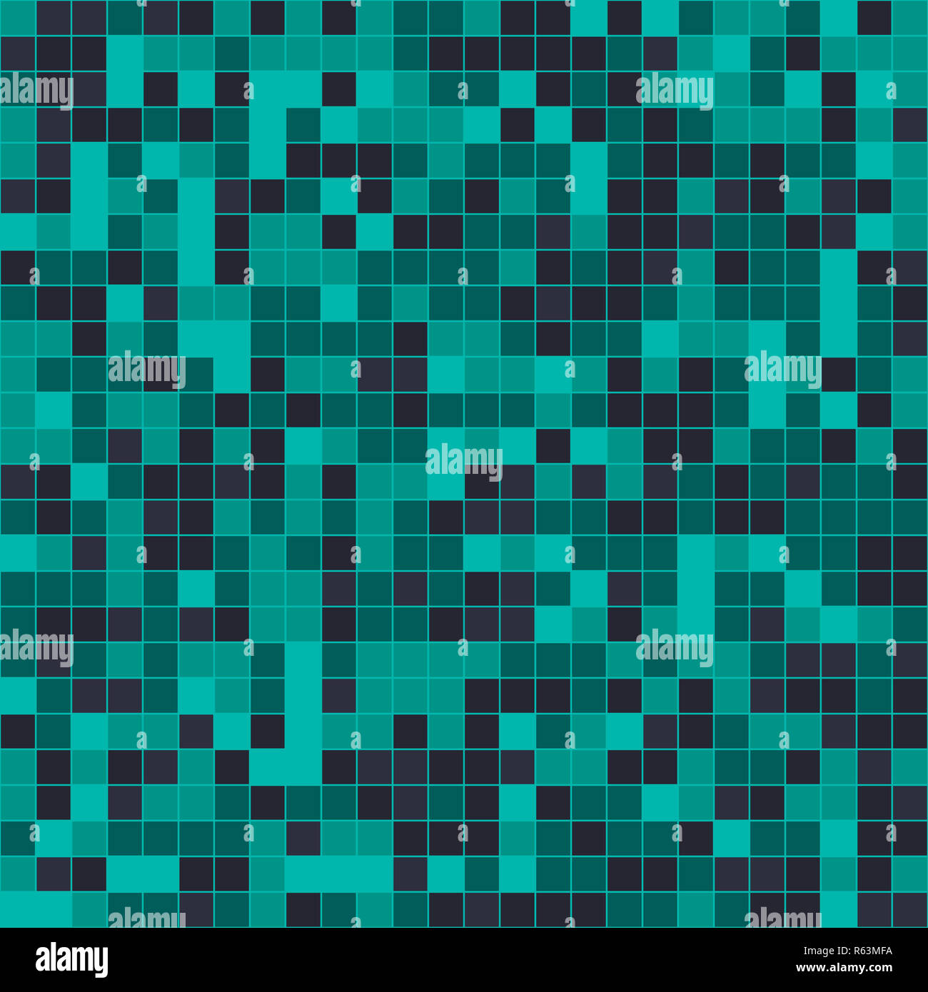 square mosaic color palette . color combo harmony Stock Photo - Alamy