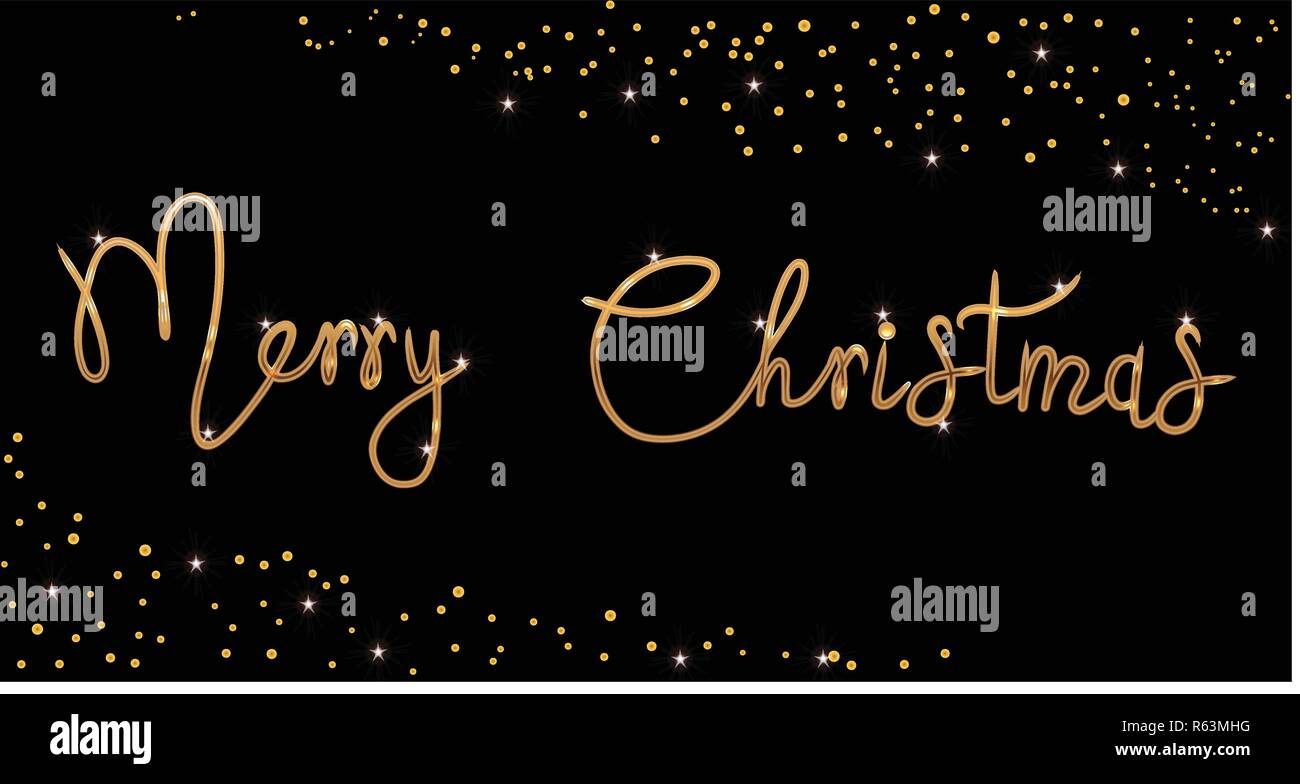 Gold text effect Stock Vector Images - Alamy