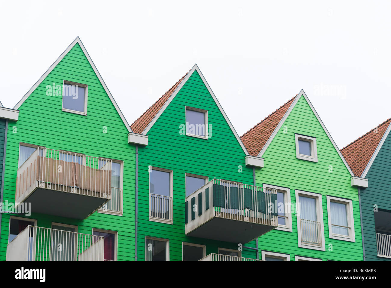 typical dutch houses Stock Photo - Alamy