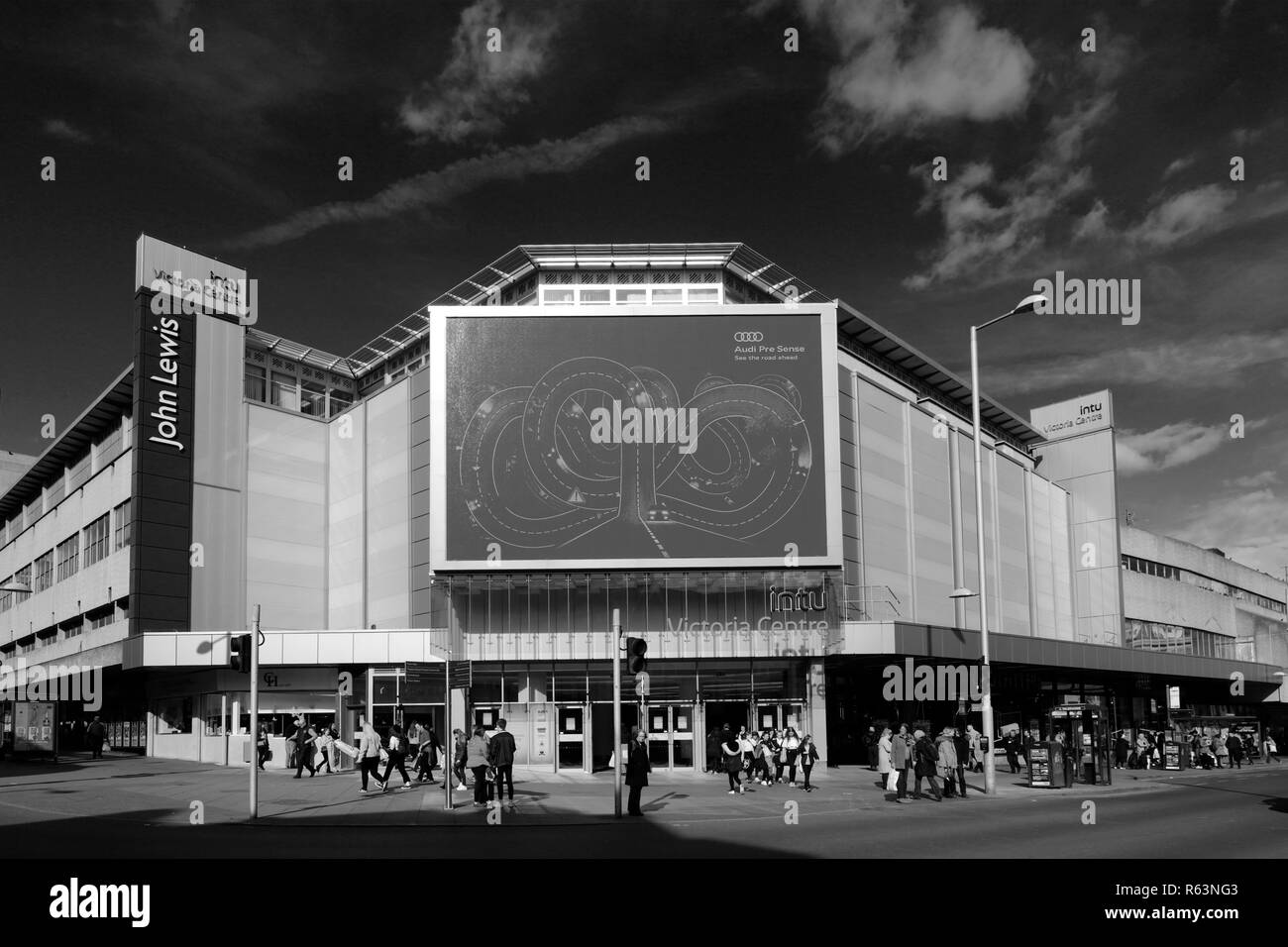 Nottingham victoria centre Black and White Stock Photos & Images - Alamy