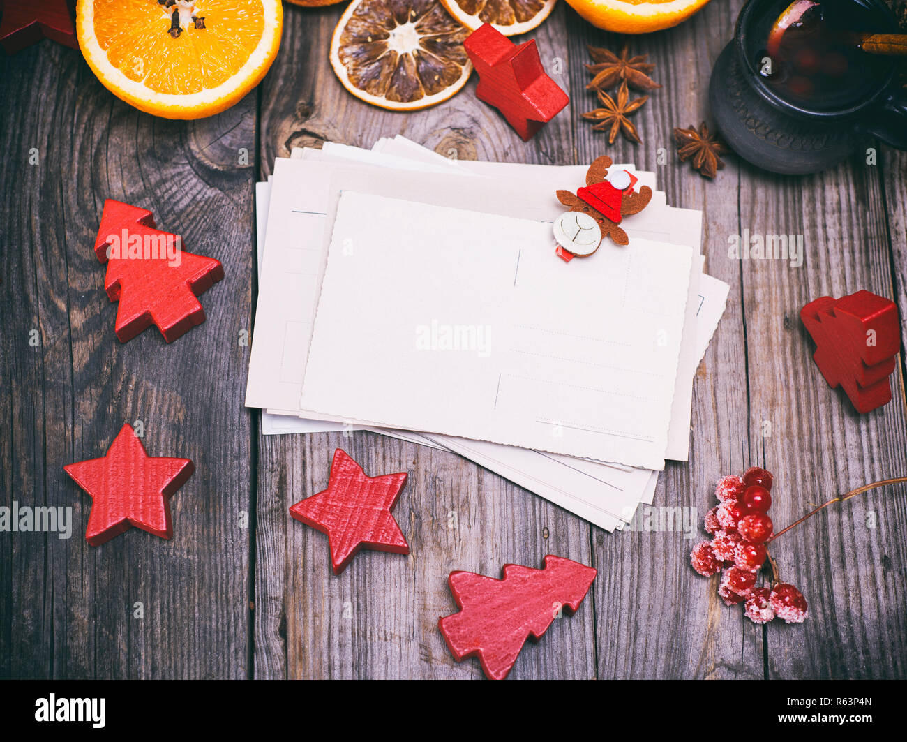 Old paper texture postcards back hi-res stock photography and images ...