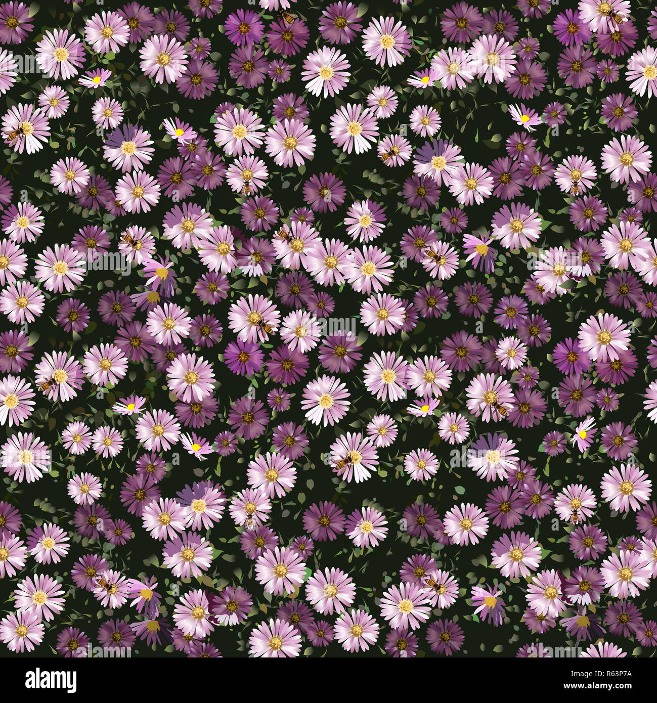 Colorful floral repeatable pattern hi-res stock photography and images ...