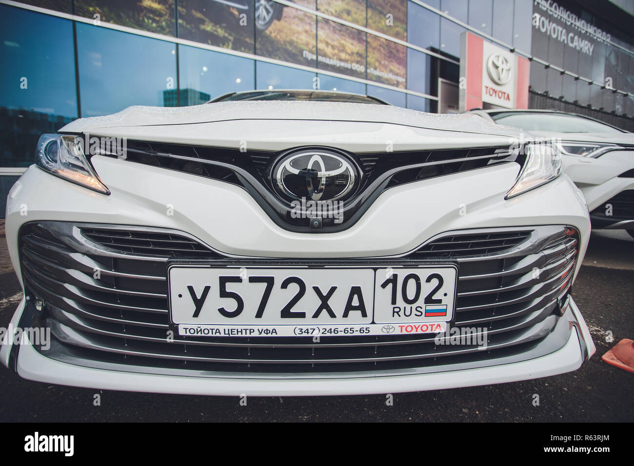 UFA, RUSSIA - 1 MARCH 2018: Toyota Camry new Stock Photo - Alamy