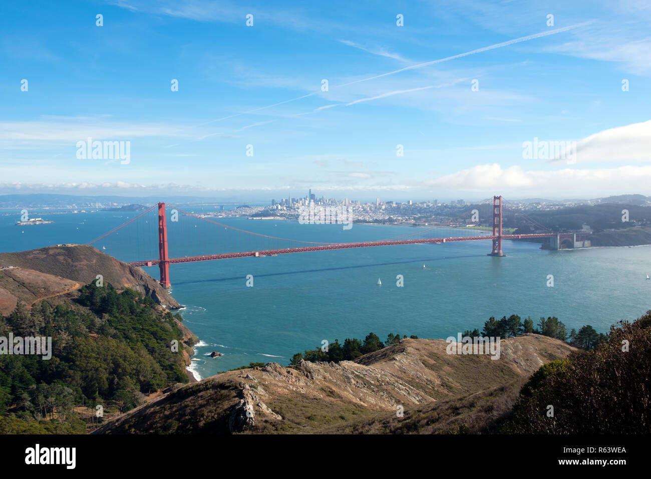 Golden gate famous bridge hi-res stock photography and images - Alamy