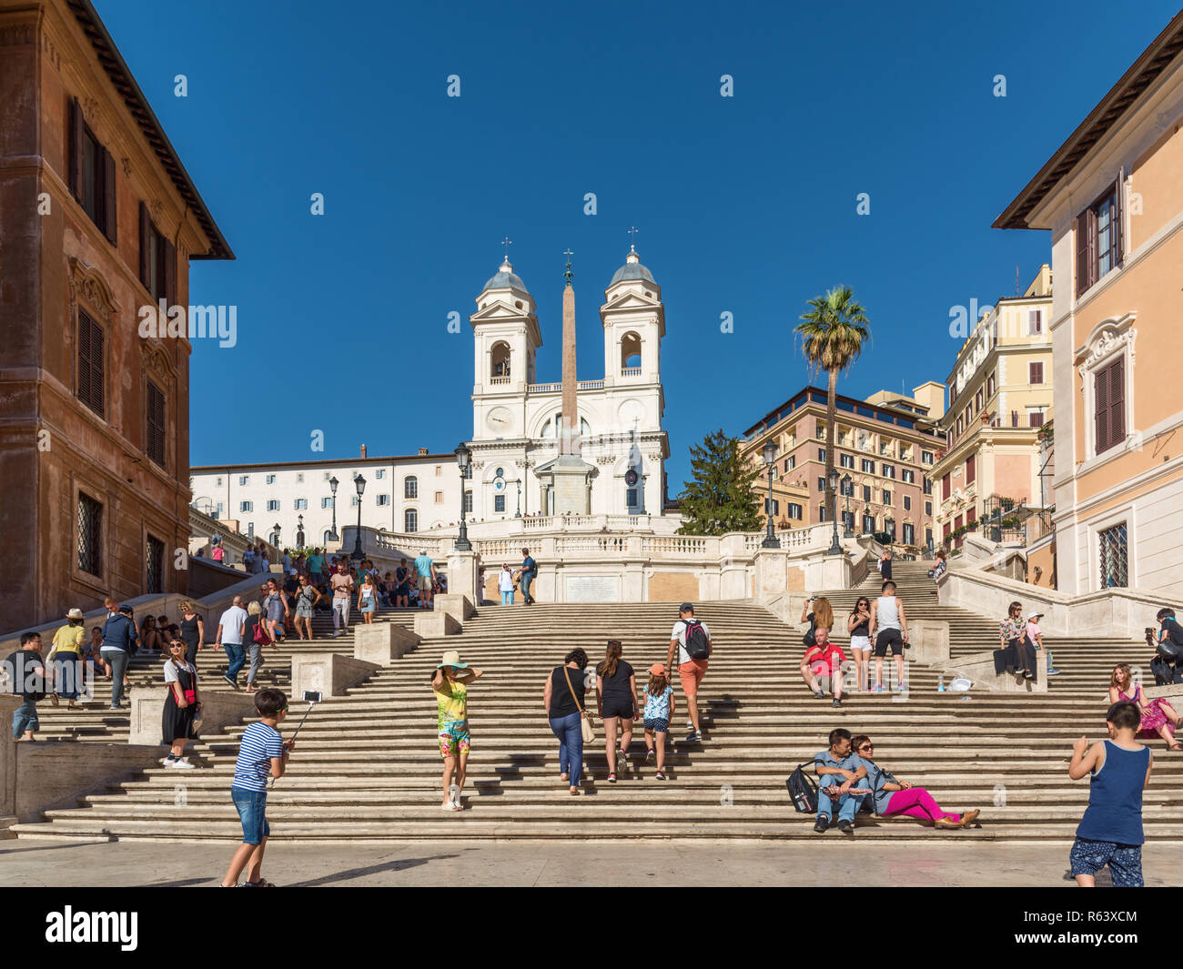 Spanish Steps, Rome, Italy Stock Photo - Alamy