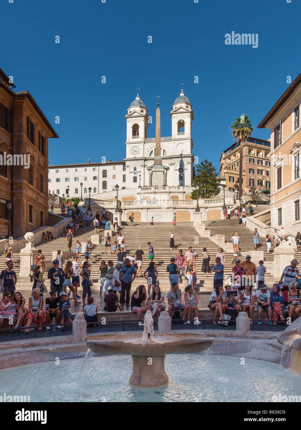 Spanish Steps, Rome, Italy Stock Photo - Alamy