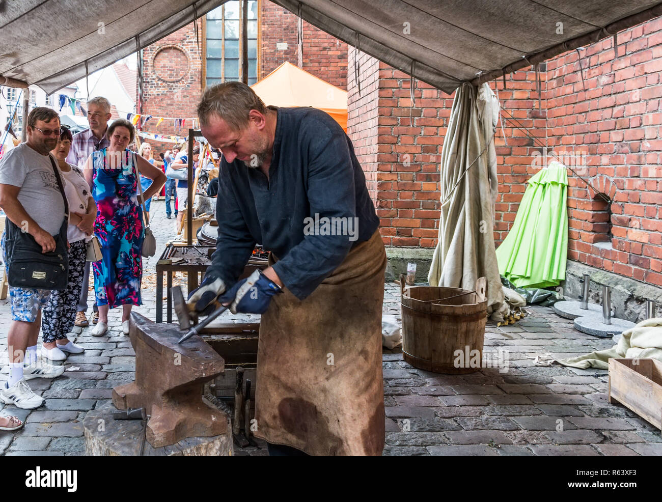Iron age blacksmith hi-res stock photography and images - Alamy