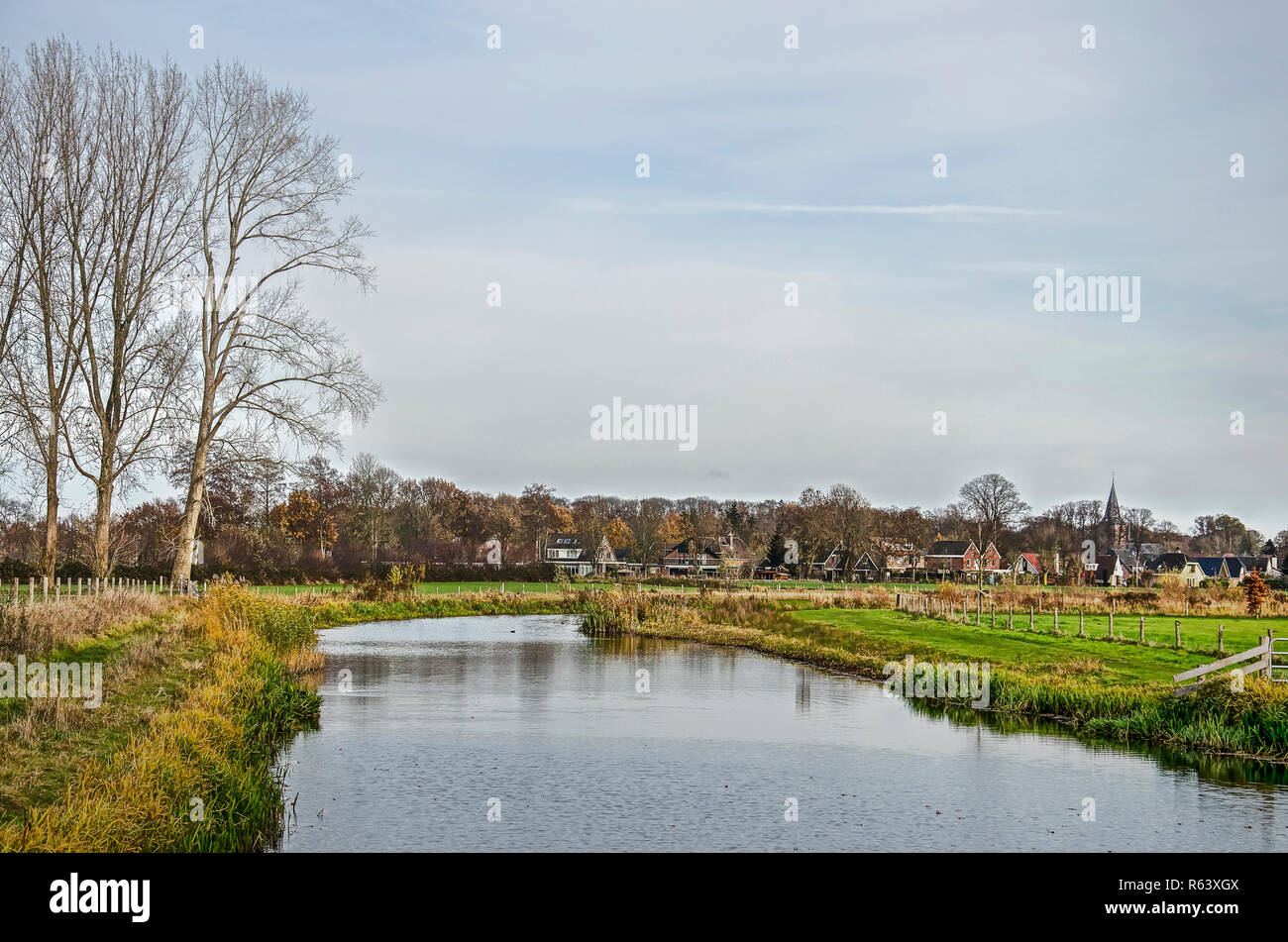Netherlands holland europe gelderland village hi-res stock photography ...