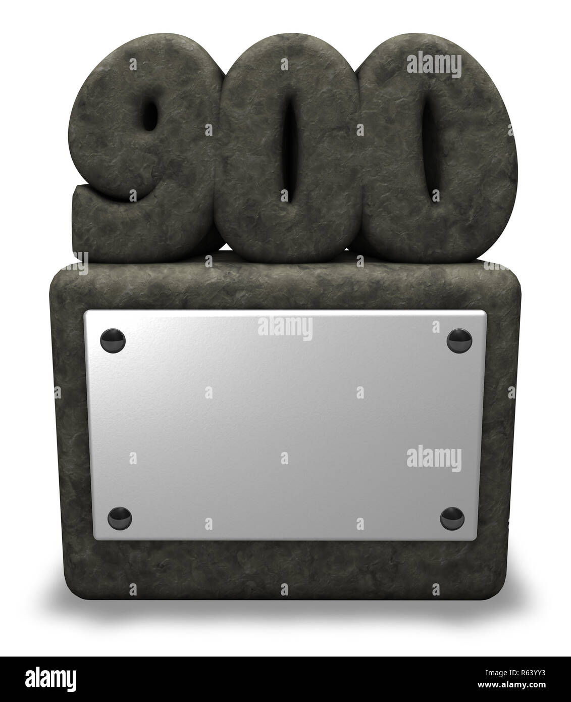 Number nine hundred Cut Out Stock Images & Pictures - Alamy