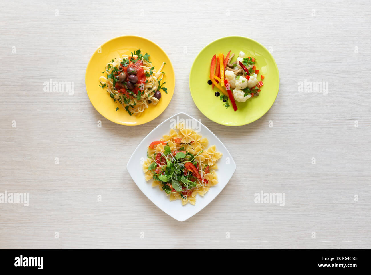 Italian food trio hi-res stock photography and images - Alamy