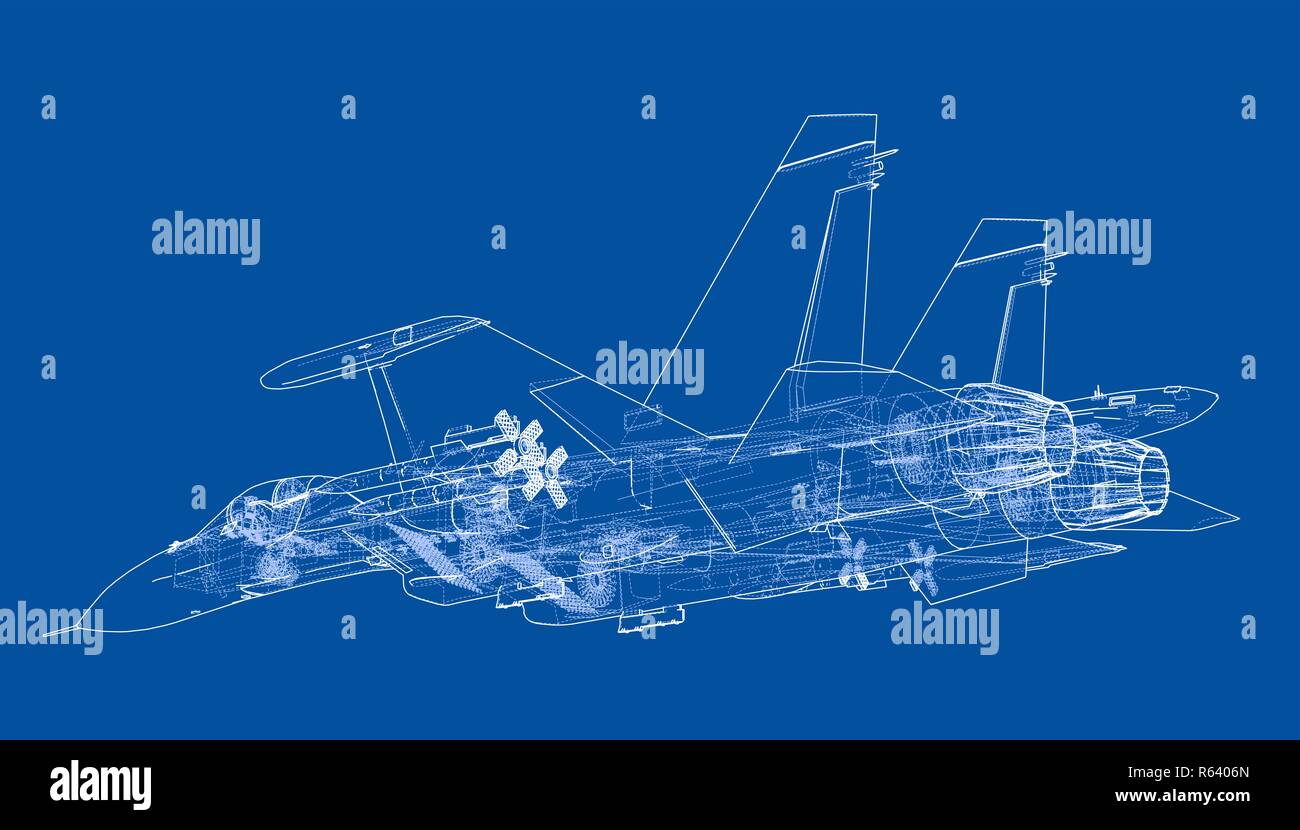 Fighter plane concept Stock Photo - Alamy