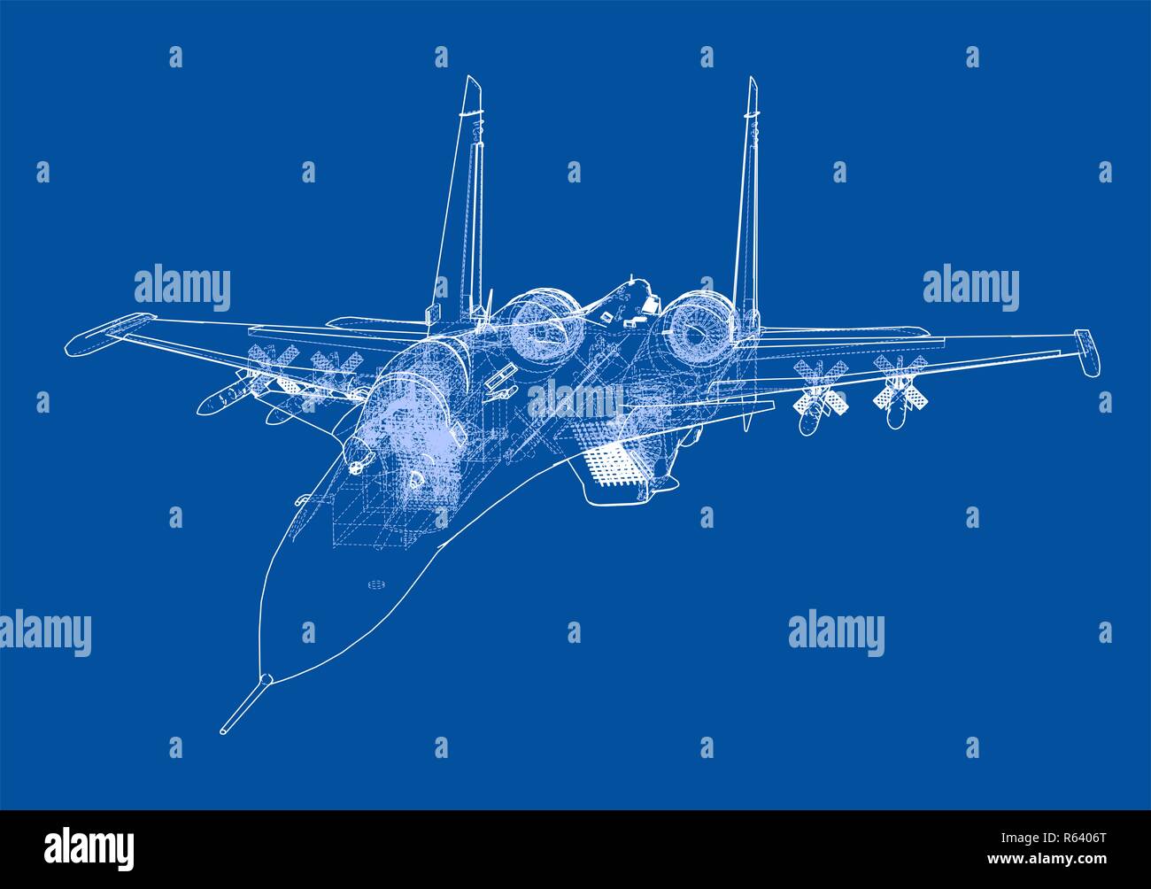 Fighter plane concept Stock Photo - Alamy
