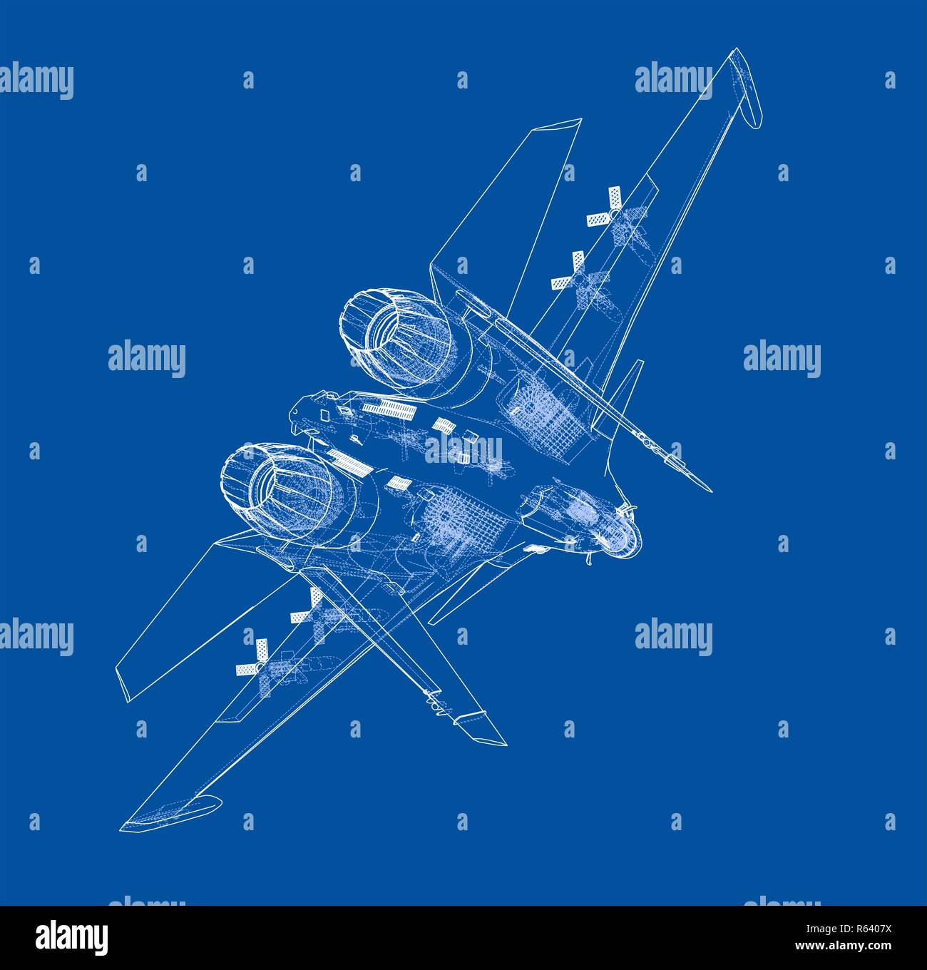 Fighter plane concept Stock Photo - Alamy