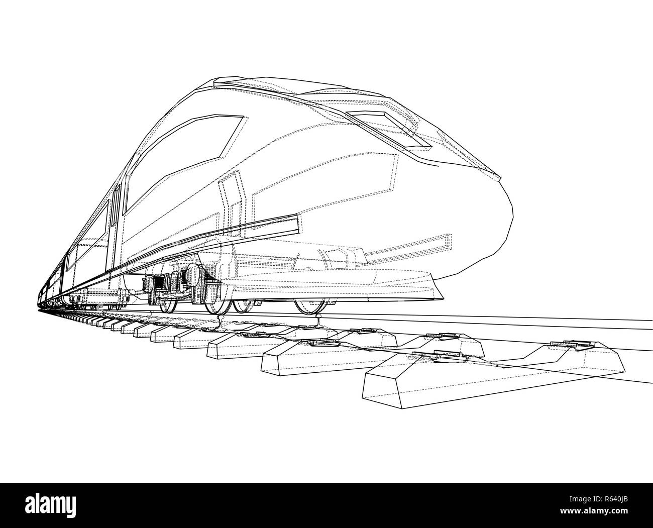 Modern railway poster hi-res stock photography and images - Alamy