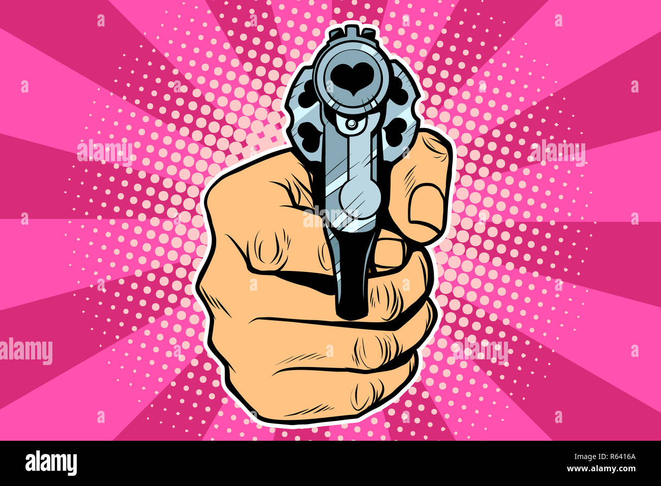 Shooter in the heart hi-res stock photography and images - Alamy