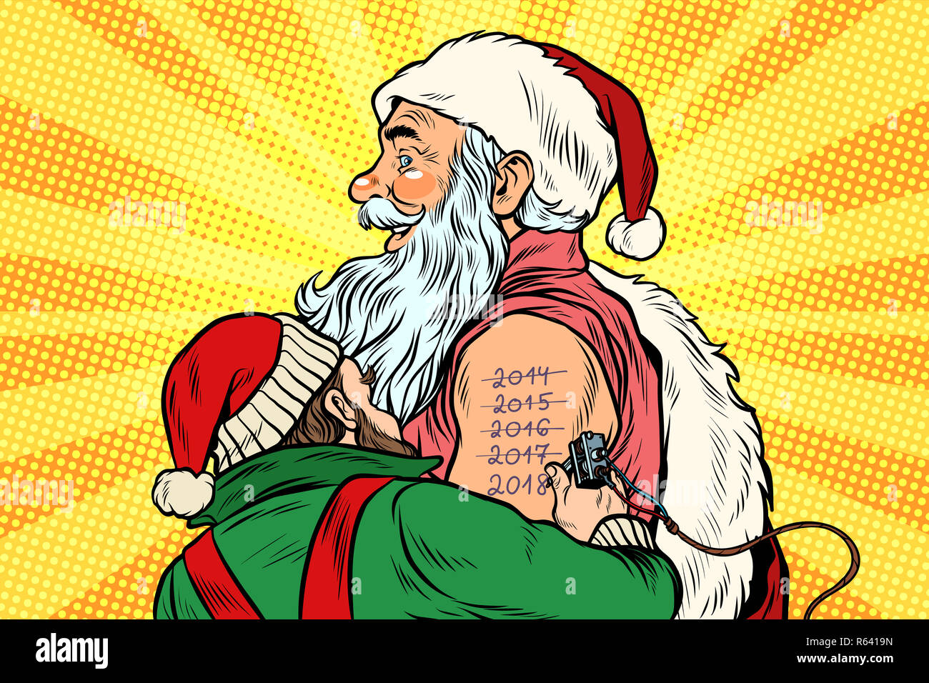 Vintage tattoo parlor hi-res stock photography and images - Alamy