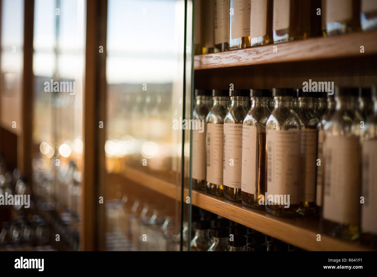 Single malt whisky blending & cataloguing room, at William Grant & Sons ...