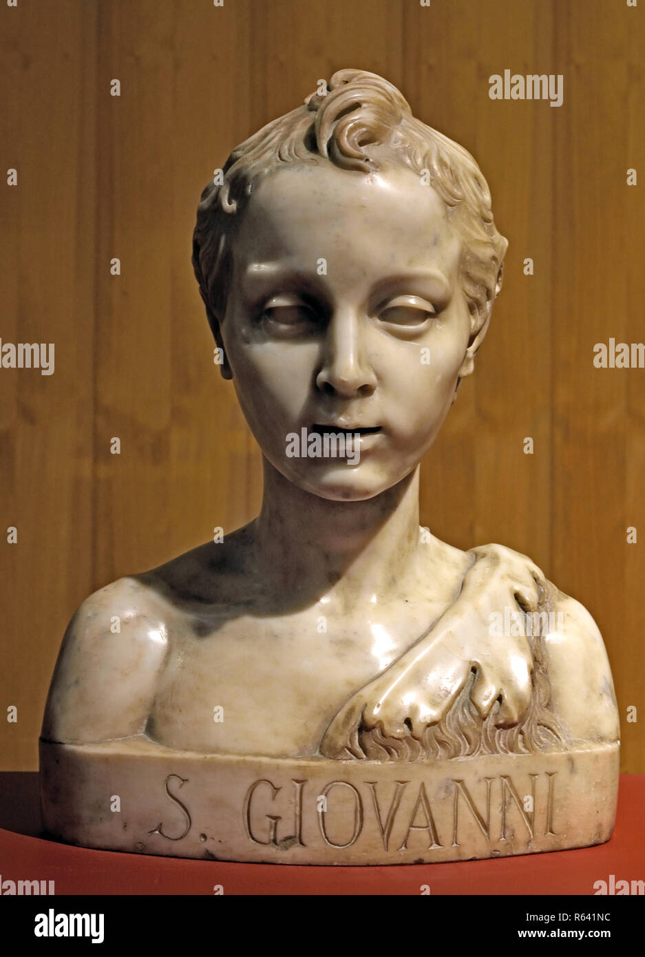 Bust of Saint John the Baptist 1936 by Alceo Dossena 1878-1937 19-20th ...
