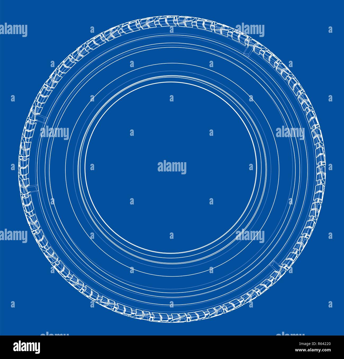 Car tire concept. 3d illustration Stock Photo - Alamy