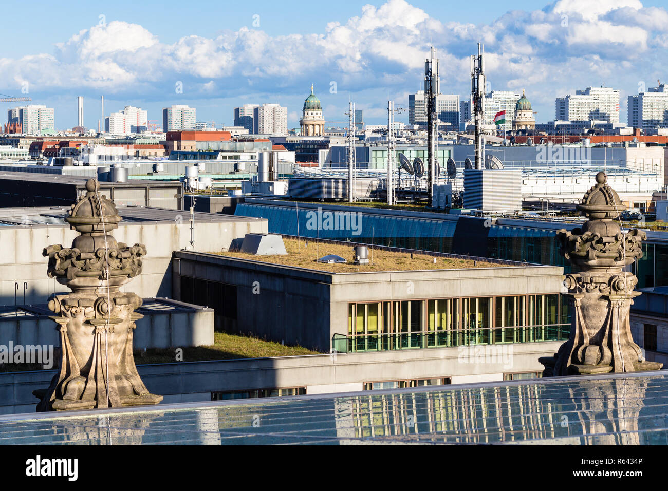 Dome roof terrace reichstag building hi-res stock photography and images - Alamy