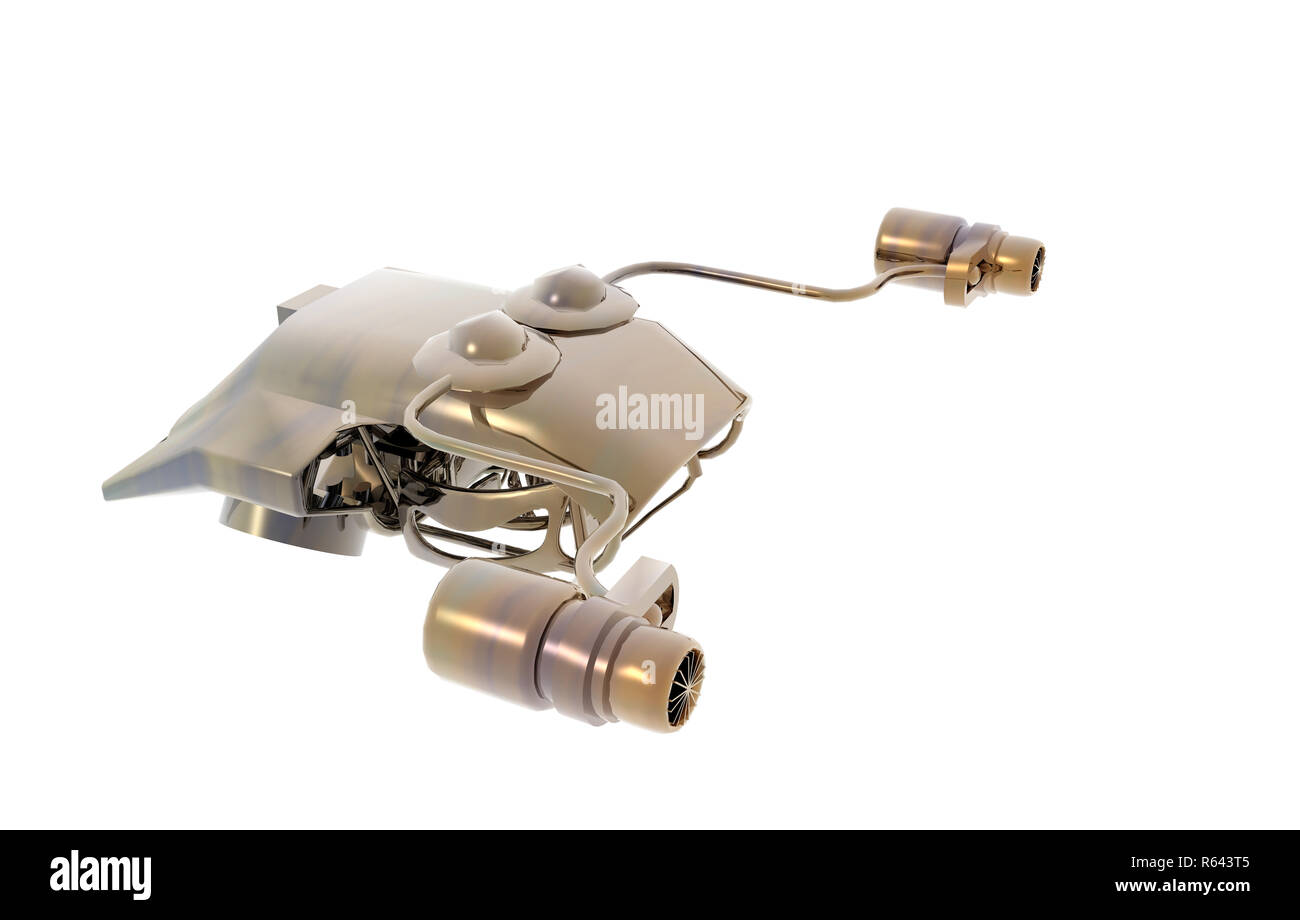 levitation glider with jet engines released Stock Photo - Alamy