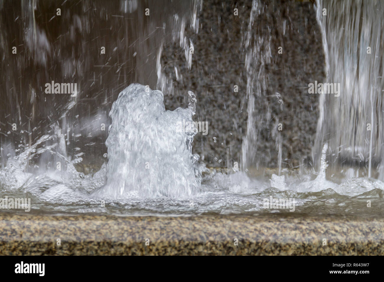 waterspout fountain detail Stock Photo - Alamy