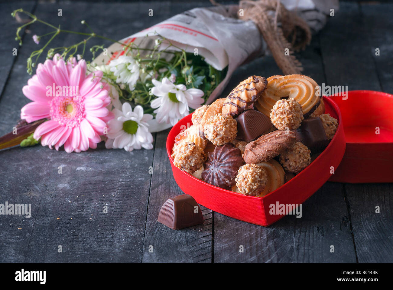 Sweets flower plant romantic hi-res stock photography and images - Alamy