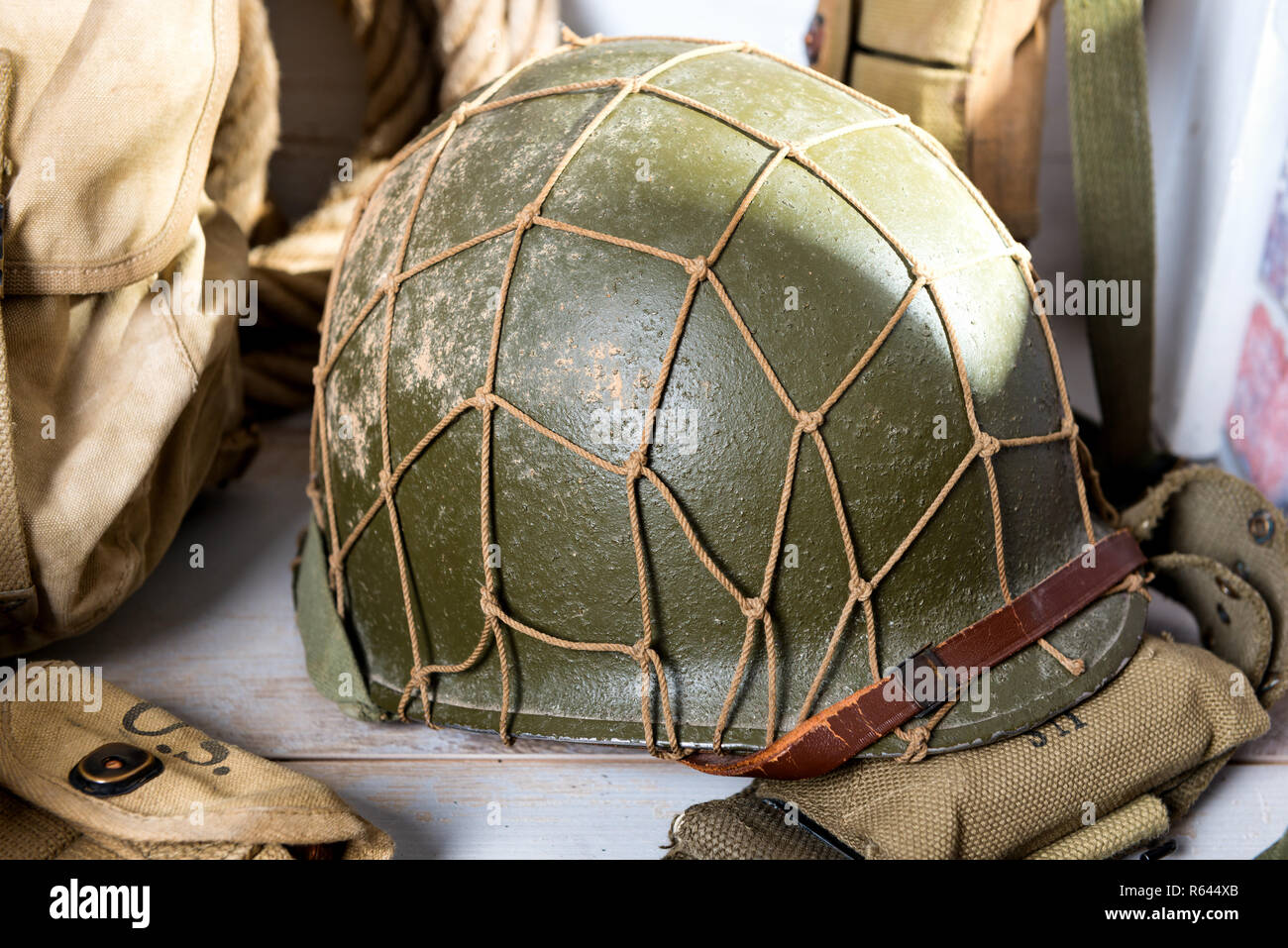 U.S. military equipmentof World War II Stock Photo - Alamy