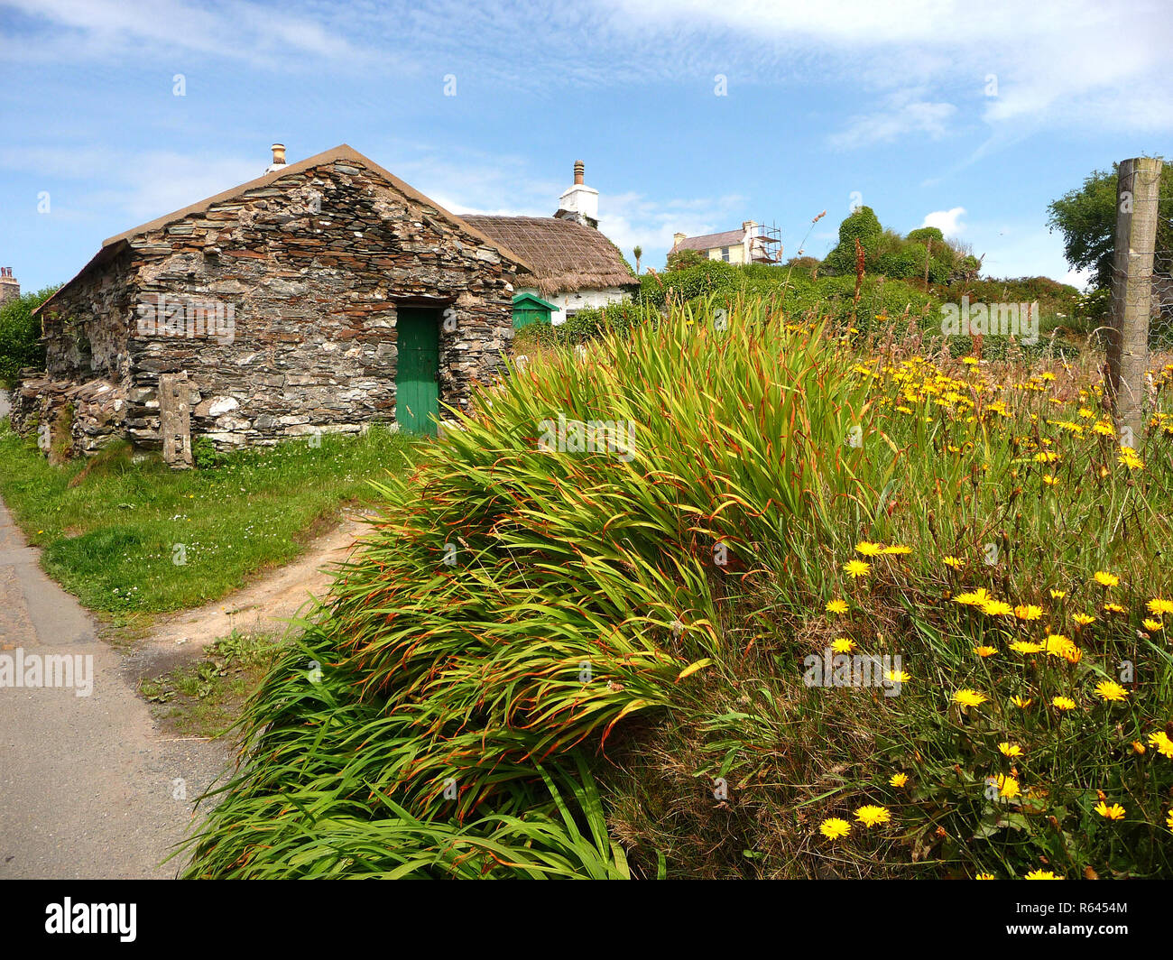 Historic village of Cregneash on the Isle of Man Stock Photo - Alamy