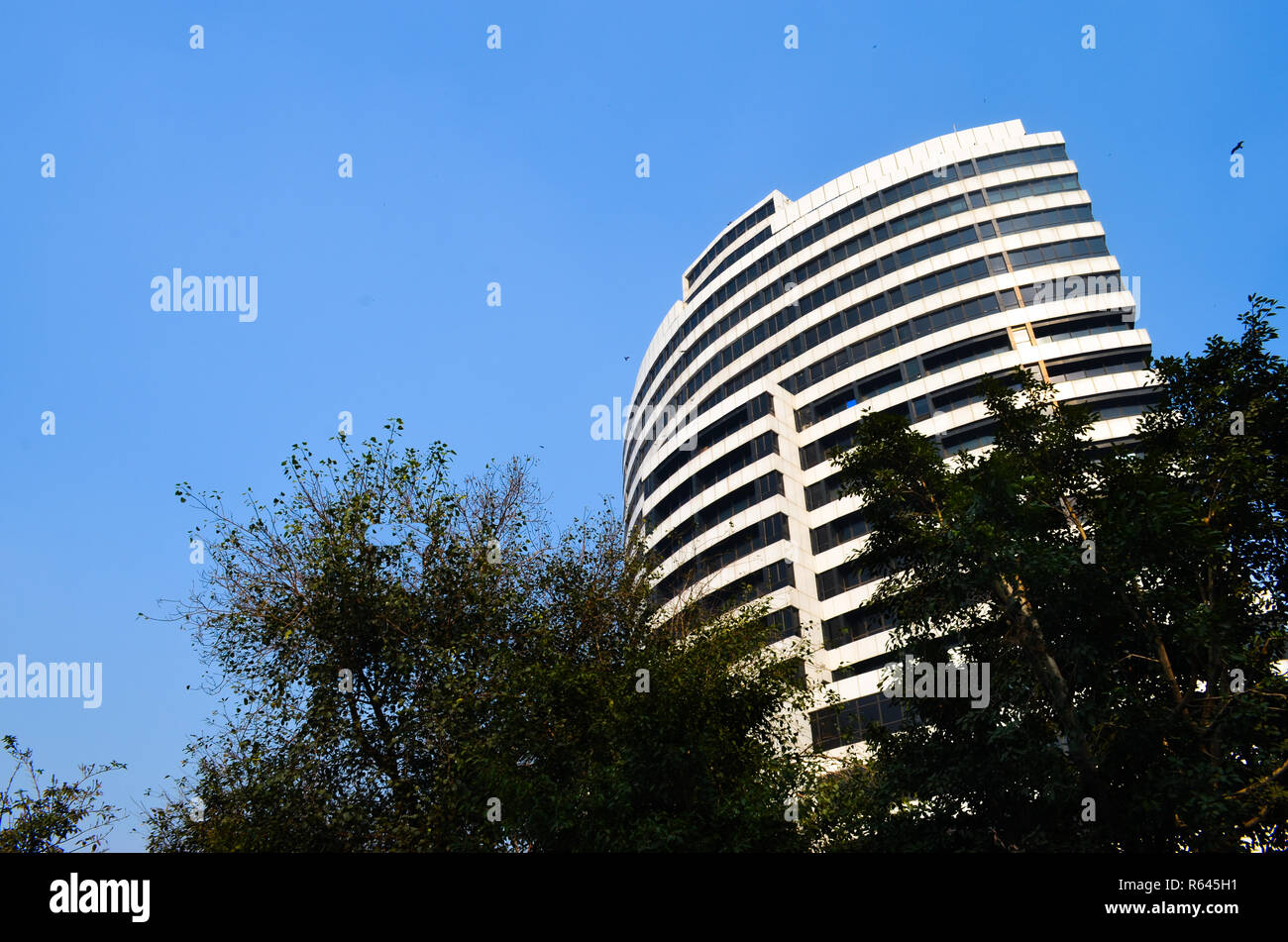 Iconic landmark Gopaldas building standing tall at the Barakhamba Road ...